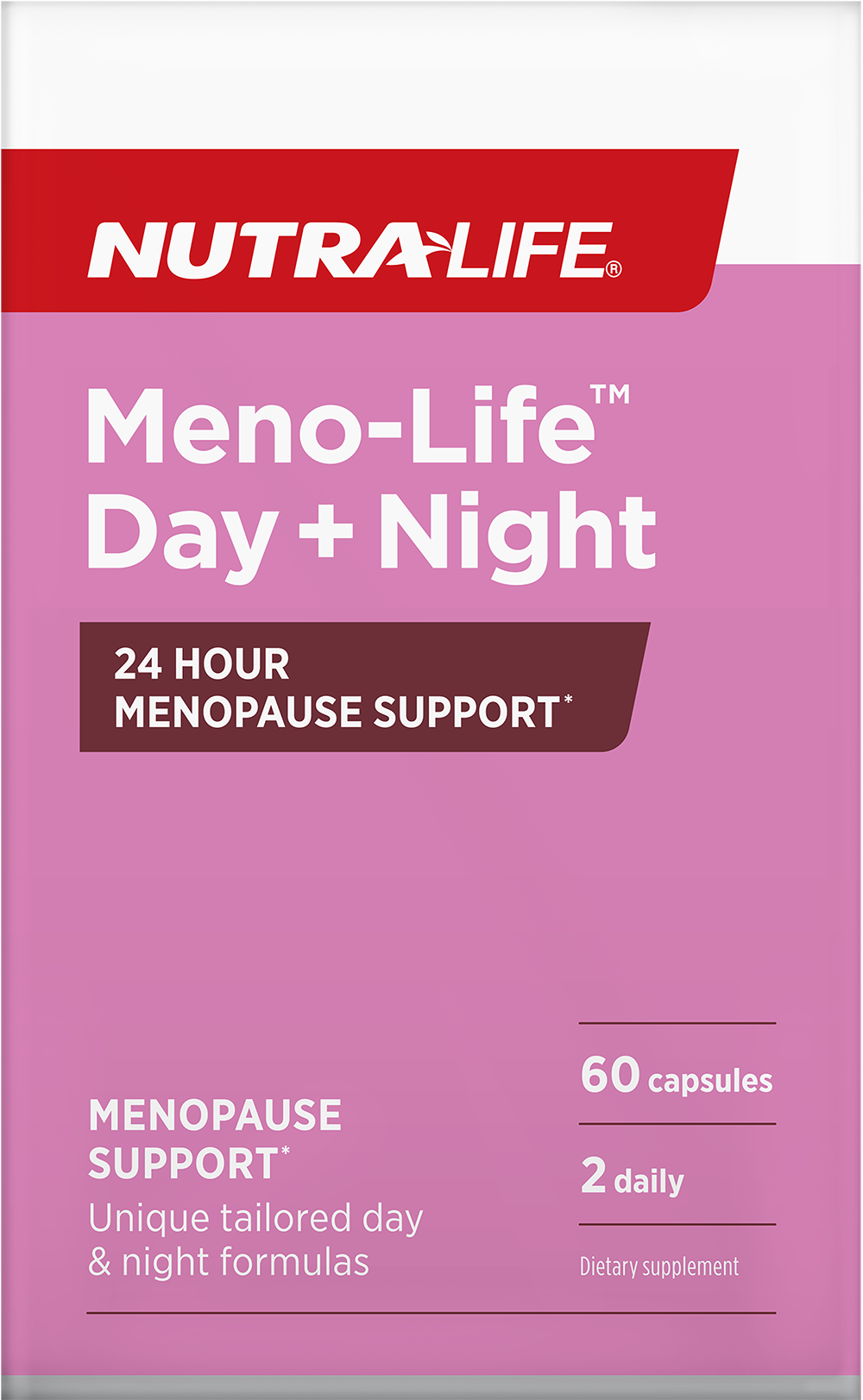 Meno-Life™女性更年期日夜胶囊 | Nutra-Life New Zealand
