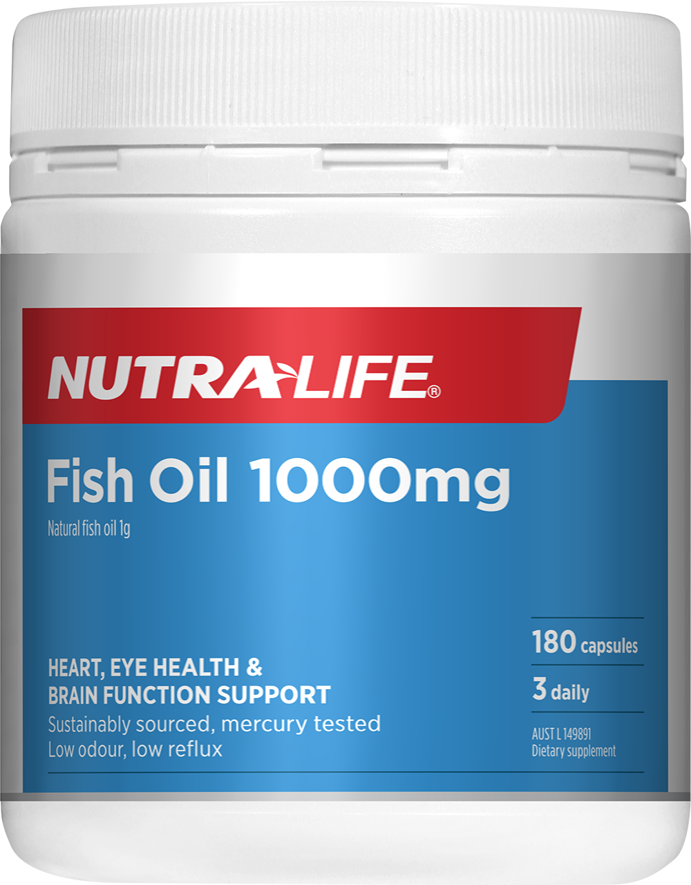 Fish Oil 1000mg | Nutra-Life New Zealand