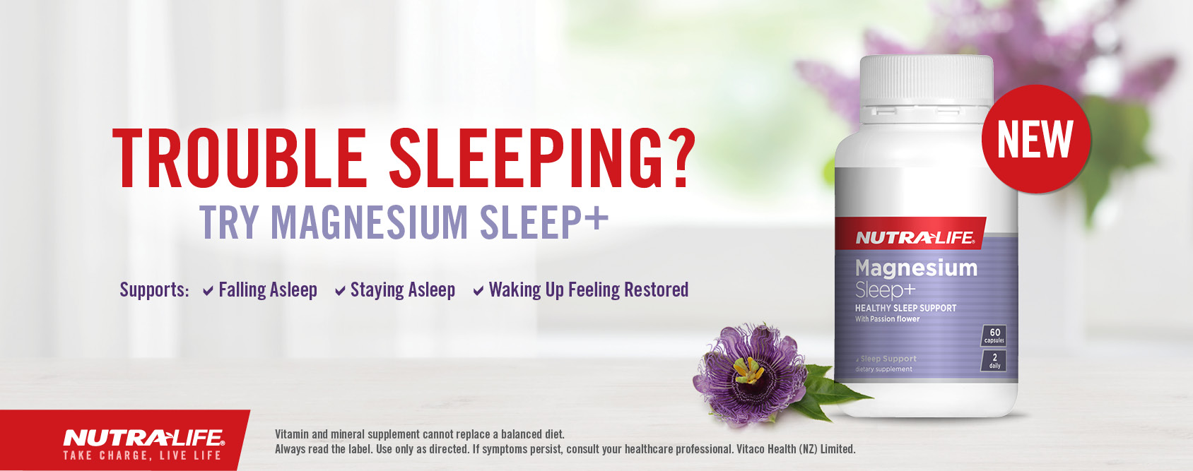 Herbal Supplements for Sleep | Nutra-Life New Zealand
