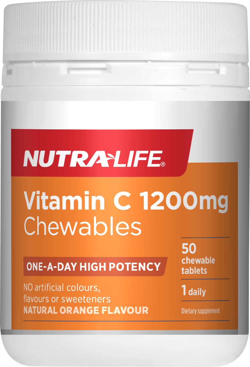 Vitamin C 1200mg Chewables | Nutra-Life New Zealand