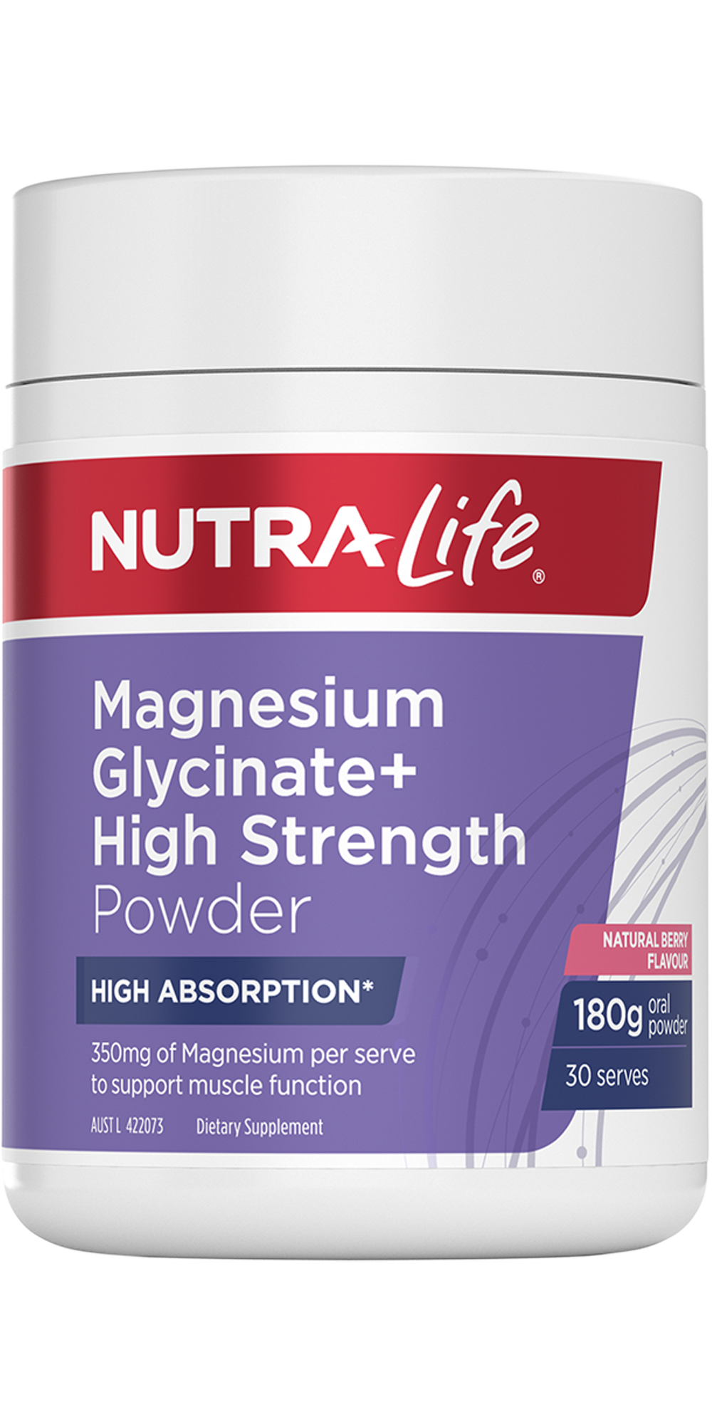 Magnesium Glycinate+ High Strength Powder | Nutra-Life New Zealand